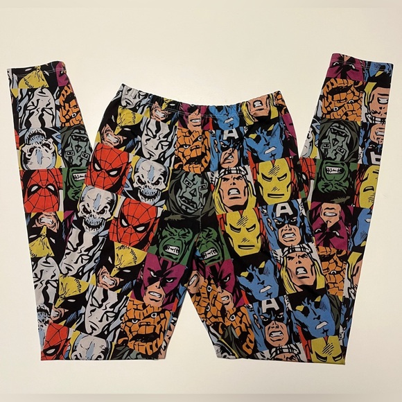 Marvel | Pants & Jumpsuits | Marvel Womens Comics Character Graphic ...